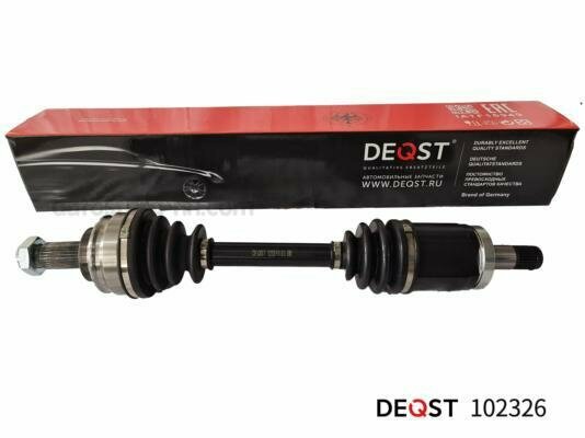 DEQST 102326 Привод ШРУС в сборе BMW X5(E53) пер. лев./BMW E53 3.0D-4.6 00- пер. лев.