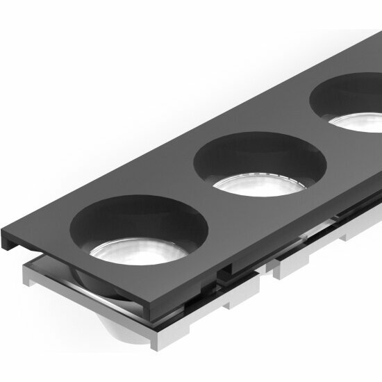 Экран Arlight линзованный SL-LINE-W20-30deg-540 (, Пластик)