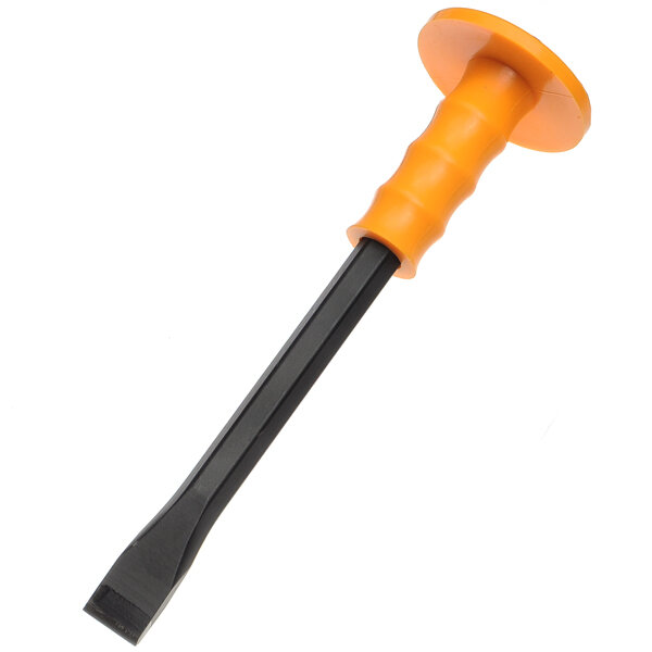 Зубило 25089 24х300мм плоское с защитой рук Tolsen (5 шт. в наборе)