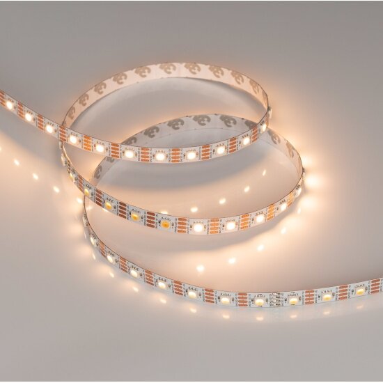 Светодиодная лента Arlight SPI-B60-10mm 12V Warm2700-PX1-RAM (9.3 W/m, IP20, 5060, 5m) (, бегущий ого