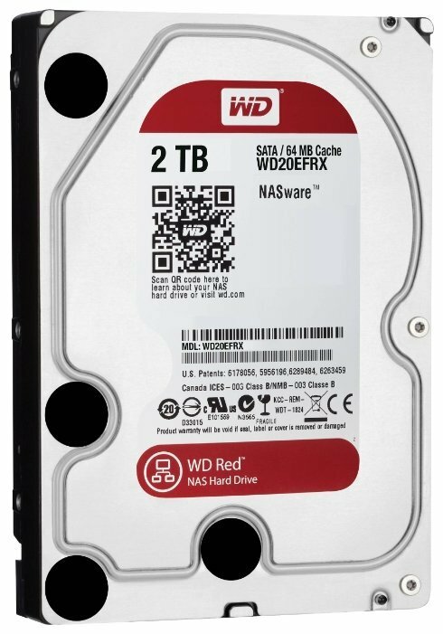 Жесткий диск Western Digital WD20EFRX, 2ТБ