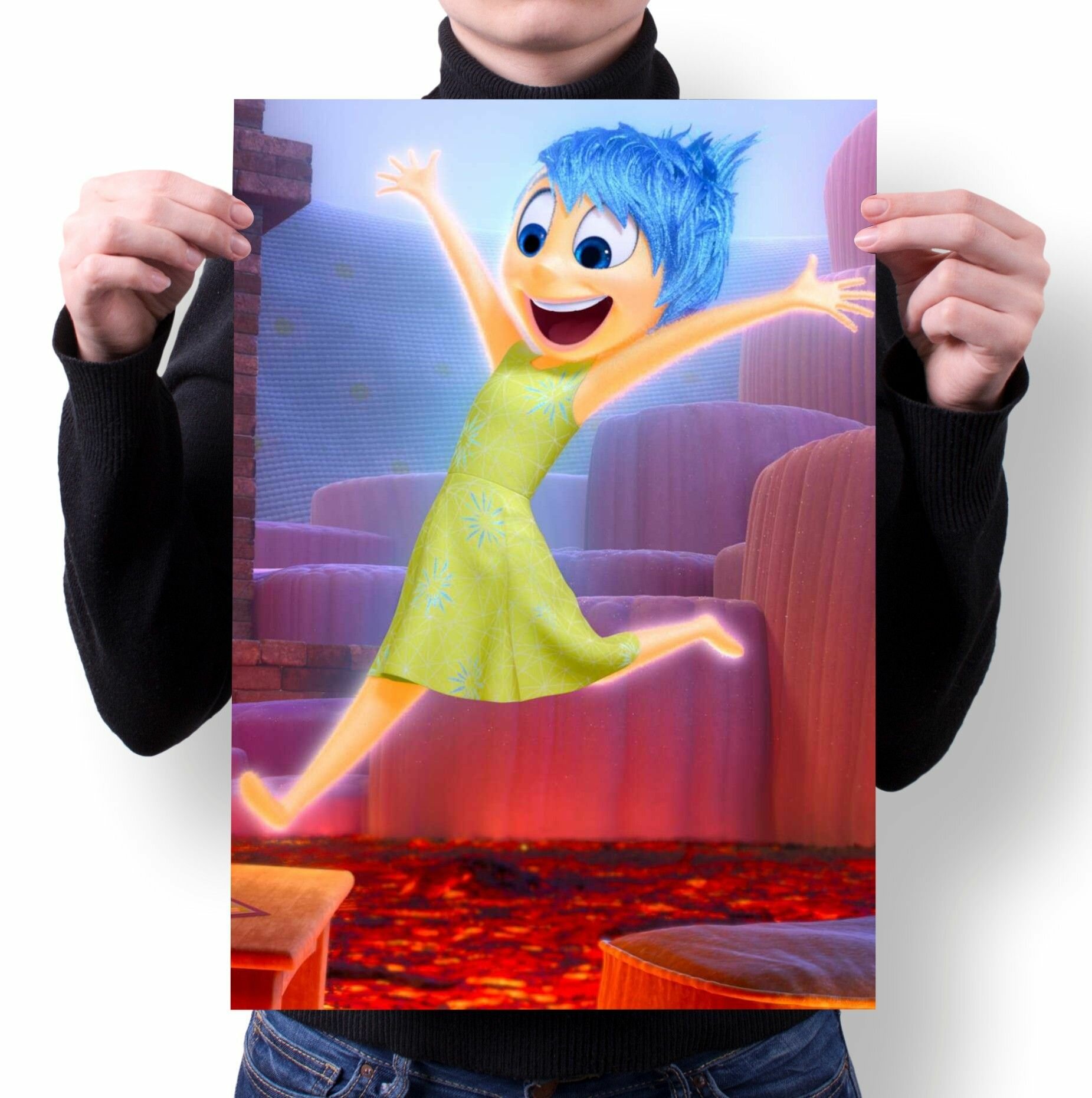 Плакат формата А4 с принтом "Головоломка"