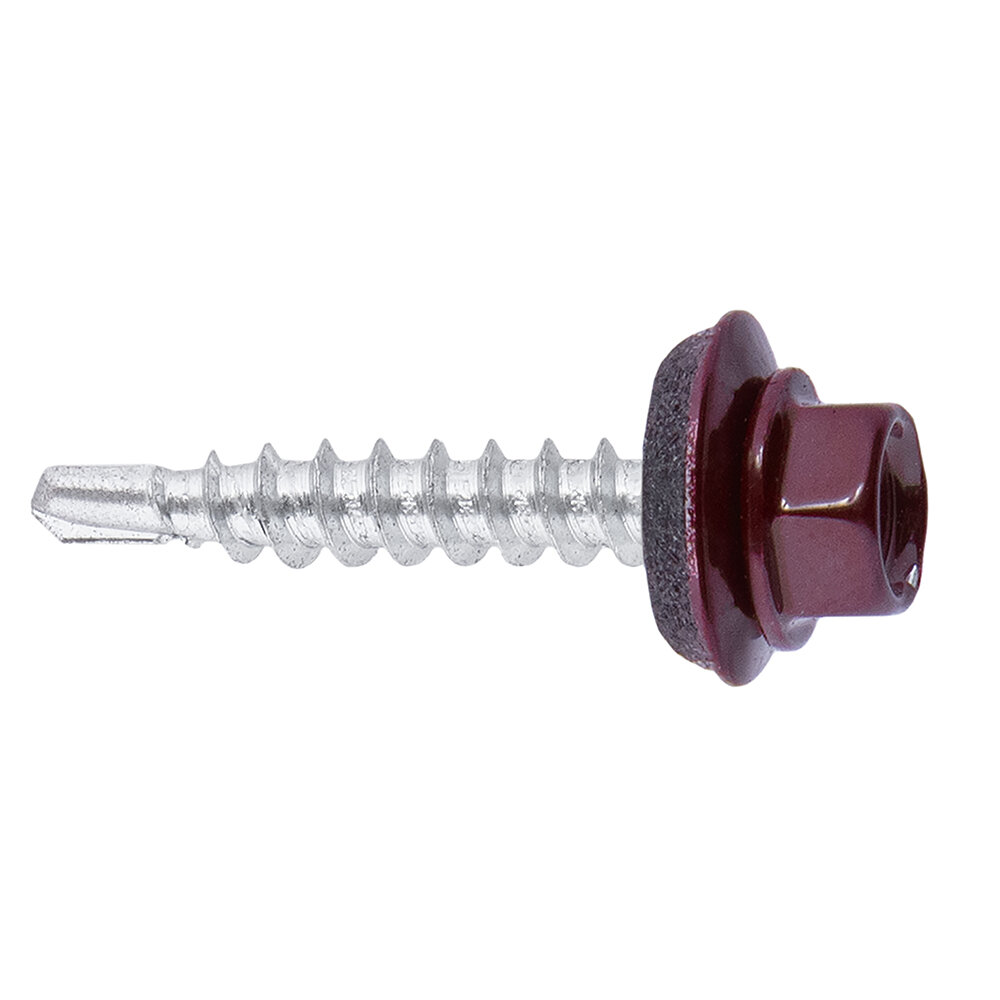 Кровельные саморезы FIXBERG 4,8х28 мм 60 шт RAL3005