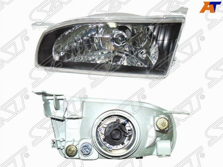 Фара Toyota Corolla (E110) 95-97 (Слева/ тёмная) SAT ST-212-1164BL | цена за 1 шт