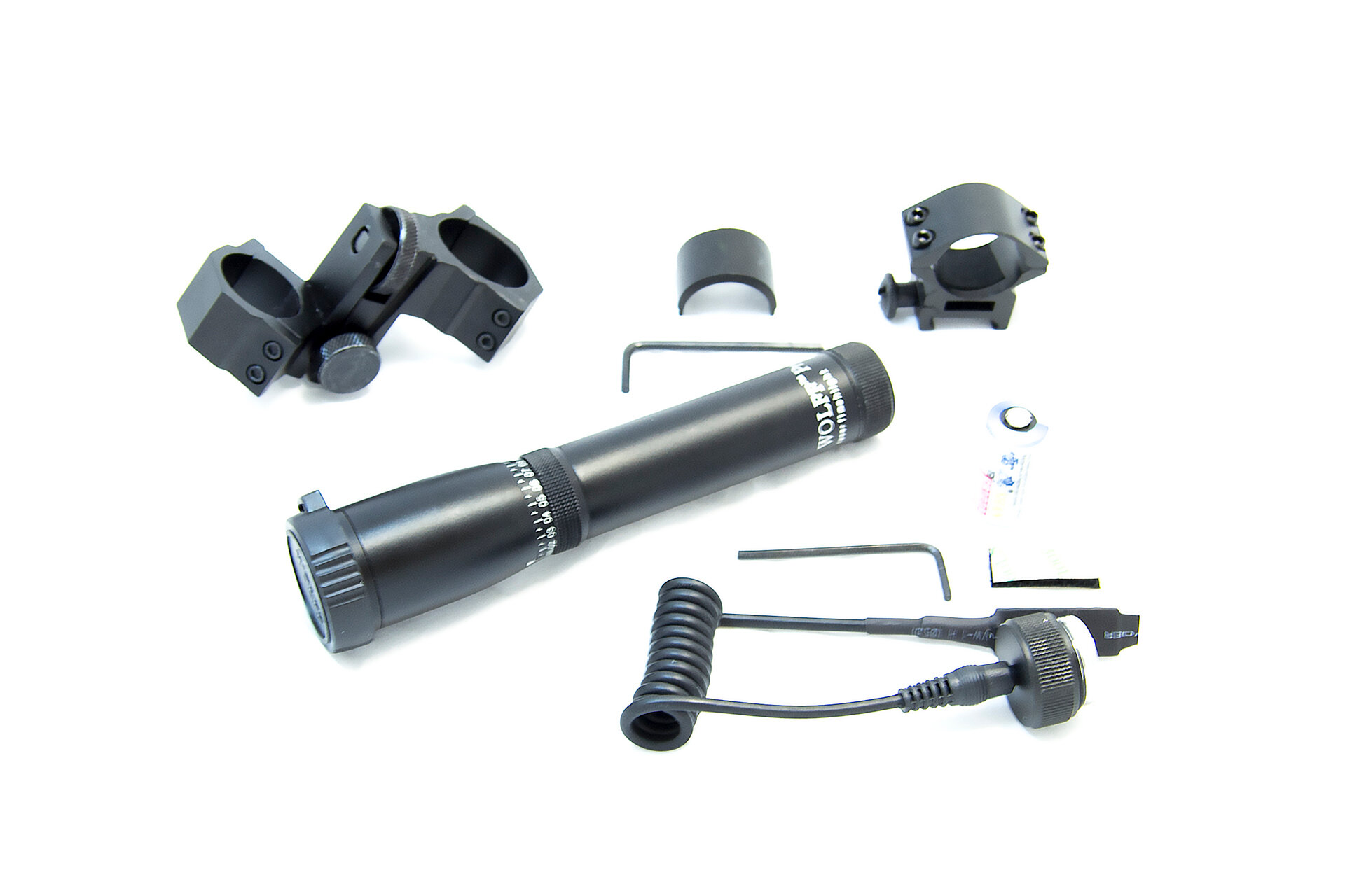 Лазерный фонарь Combat ND-3, зеленый, с кронштейном, подствольный, влагозащитный. Дальность видимости точки:1500 м