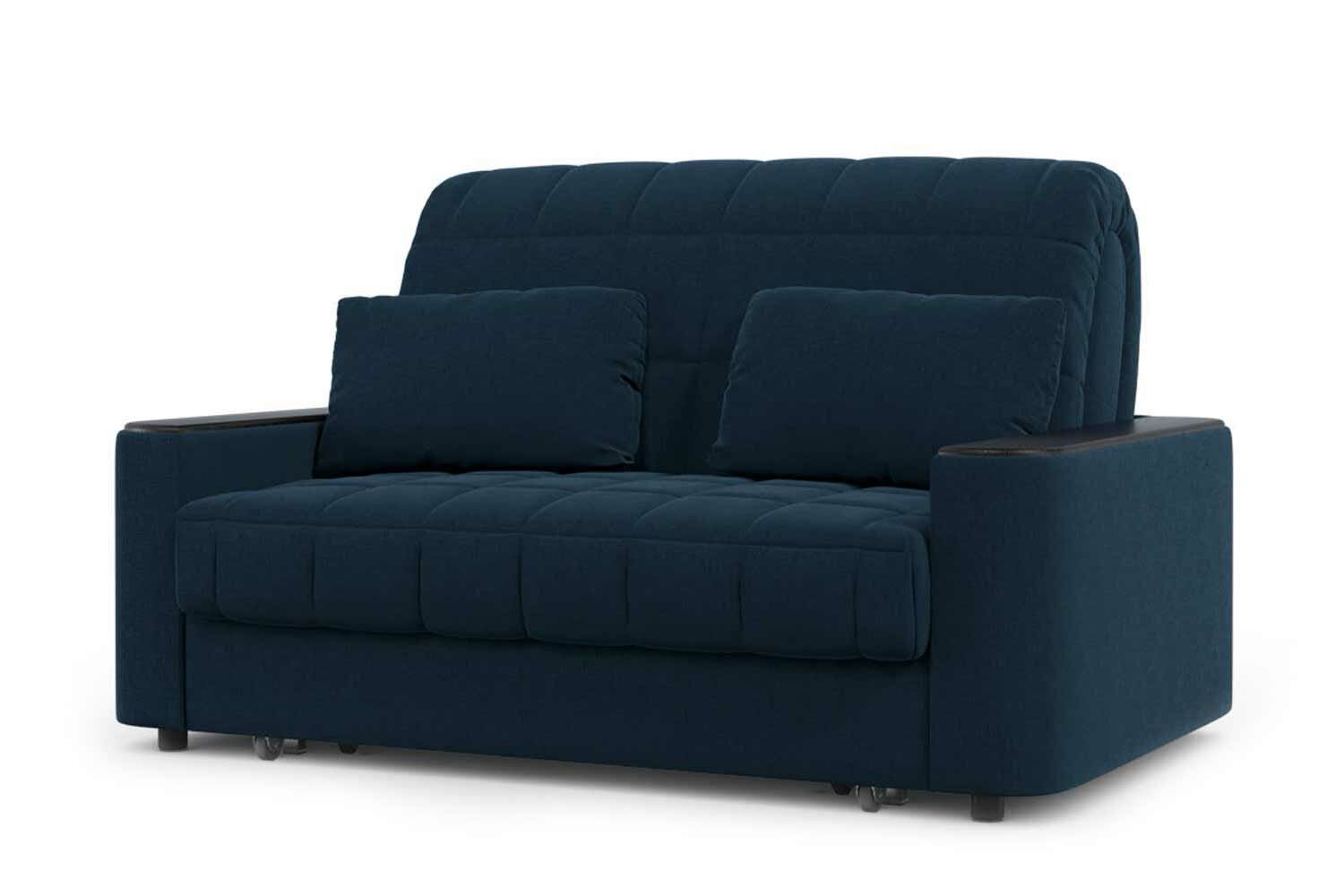 Диван-кровать Hoff Даллас, 153х90х104 см, обивка микровелюр, цвет синий