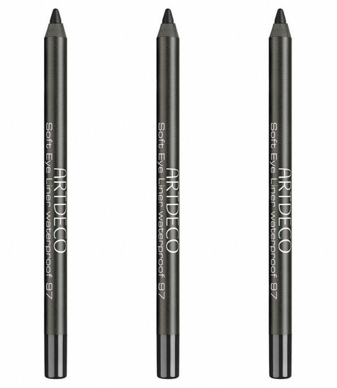 ARTDECO Карандаш для век Водостойкий, тон 97, Чёрный, 1,2 г, 3 штуки