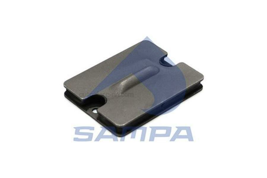 SAMPA 011165 отбойник рессоры !(рм) межлистовой прямоуг. задн. ресс. 70x90/12.5x18.5 \MB