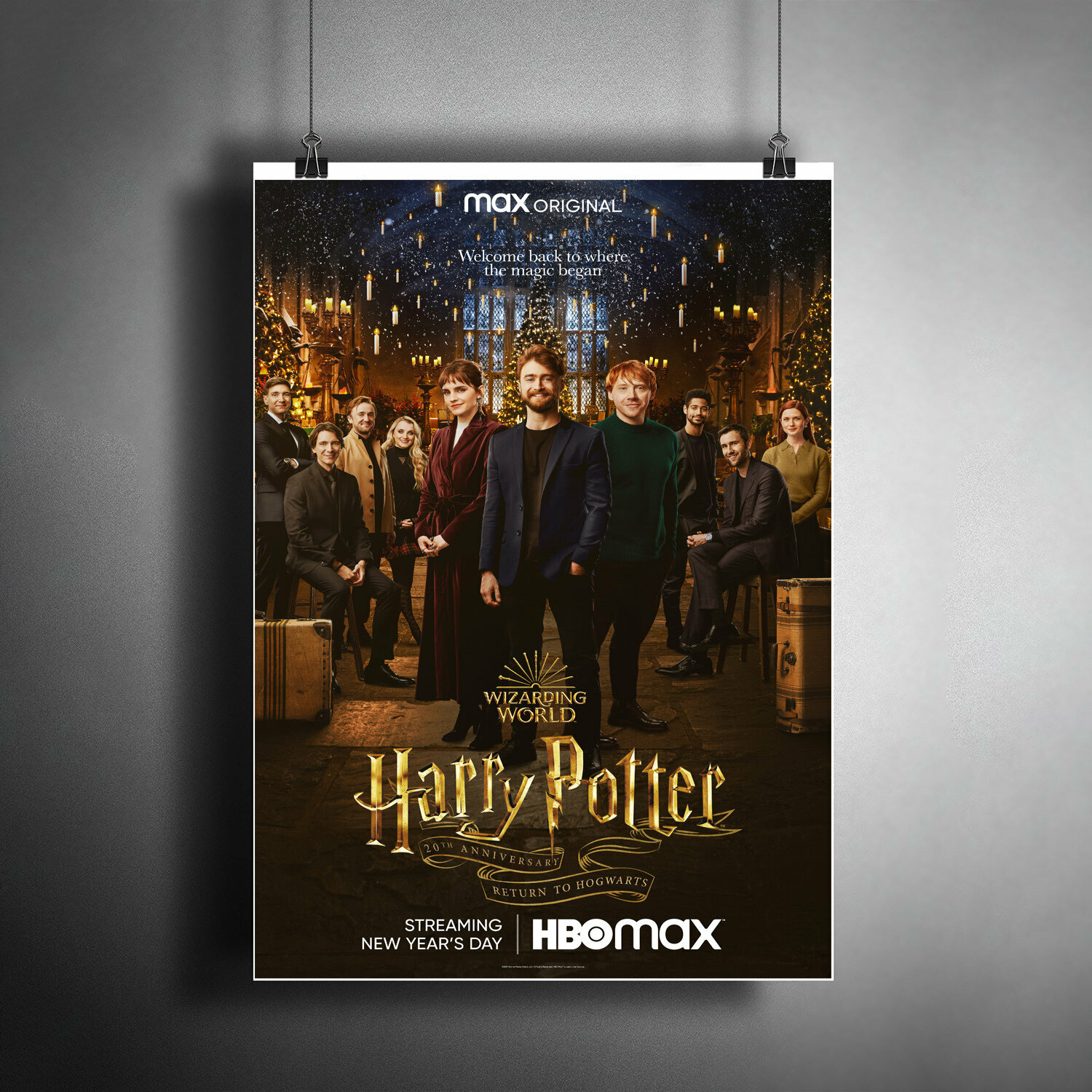 Постер плакат для интерьера "Фильм: Гарри Поттер 20 лет спустя: Возвращение в Хогвартс. Harry Potter / A3 (297 x 420 мм)