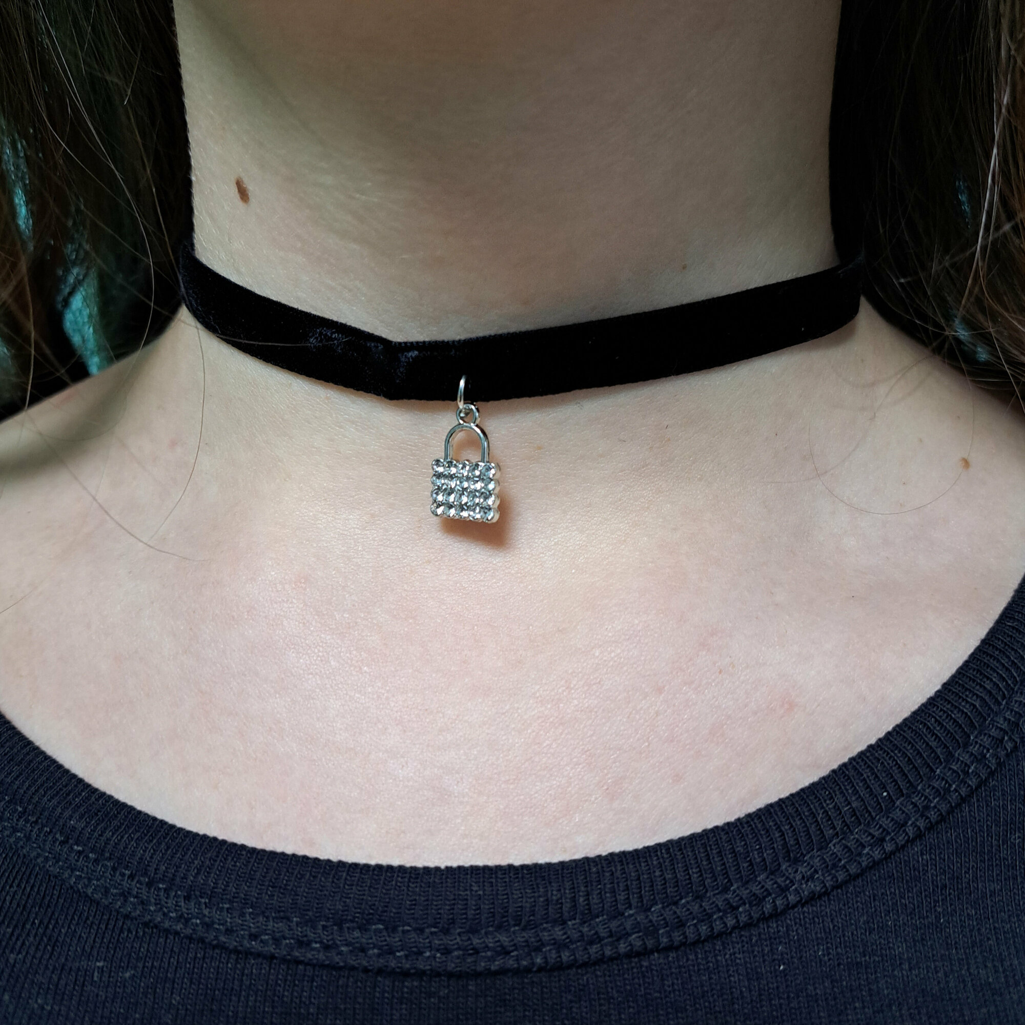 Колье, фианит