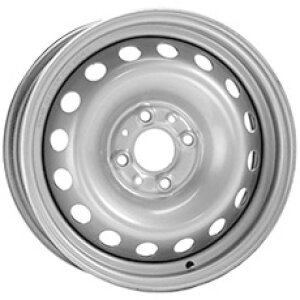 Стальной колесный диск Trebl X40915 6x15/4x100 D60.1 ET40 Silver