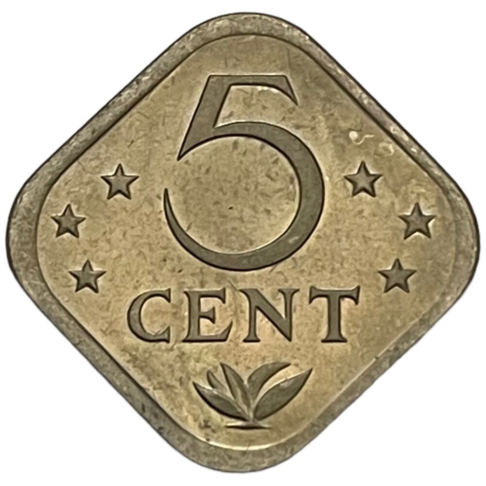 Нидерландские Антильские острова 5 центов 1983 г.