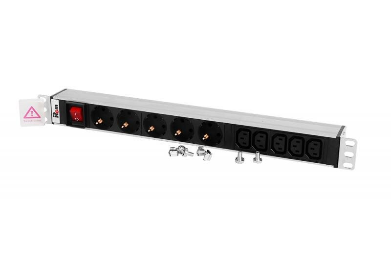 Блок розеток ЦМО R-10-5S-5C13-V-440-Z, черный