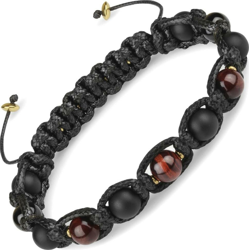 Браслет, агат, бычий глаз