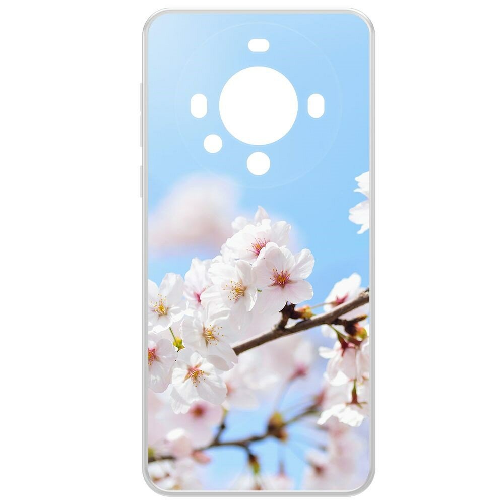 Чехол-накладка Krutoff Clear Case Цветение для Huawei Mate 60