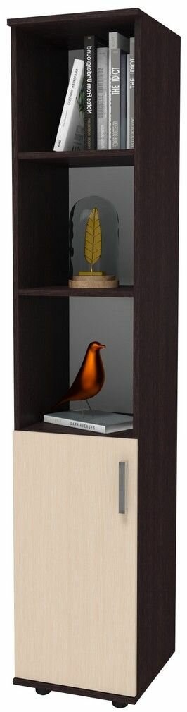 Стеллаж Стандарт С111 Венге/Дуб молочный