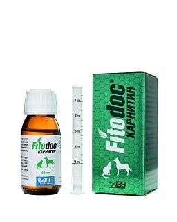 Фитодок Карнитин кормовая добавка для животных 50 мл
