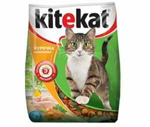 Сухой корм KiteKat для кошек курочка аппетитная 350г