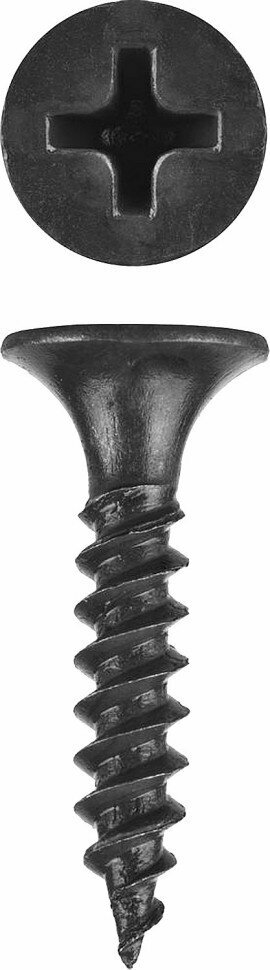 Саморезы СГМ гипсокартон-металл, 19 х 3.5 мм, 2 500 шт, фосфатированные, ЗУБР Профессионал, ( 300015-35-019 )