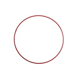 Обруч алюминиевый 650 мм. 260 гр. окраш. красный