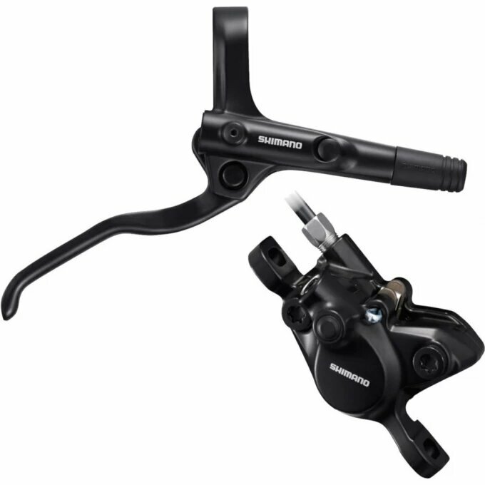 Гидравлический тормоз задний Shimano BL-MT200(R)/BR-MT200(R), 1700мм, черный