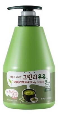 Лосьон для тела с ароматом зеленого чая Kwailnara Green Tea Milk Body Lotion (560 гр)