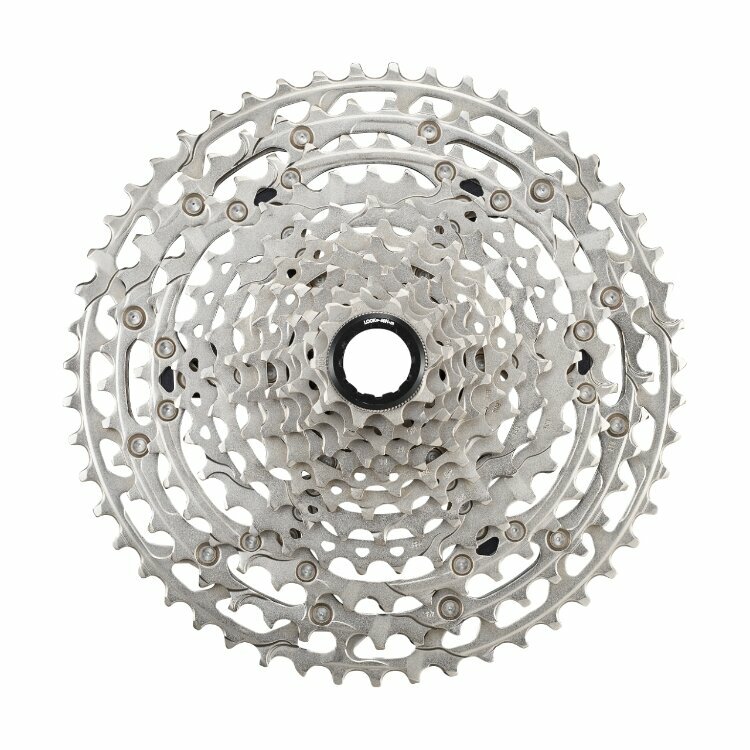 Кассета 12ск. Shimano Deore, Microspline, 12x10-51, серебр.