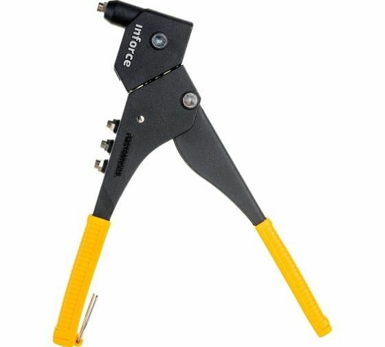 Литой ручной заклепочник Inforce поворотный 360 град, 2.4-4.8 мм 06-14-11