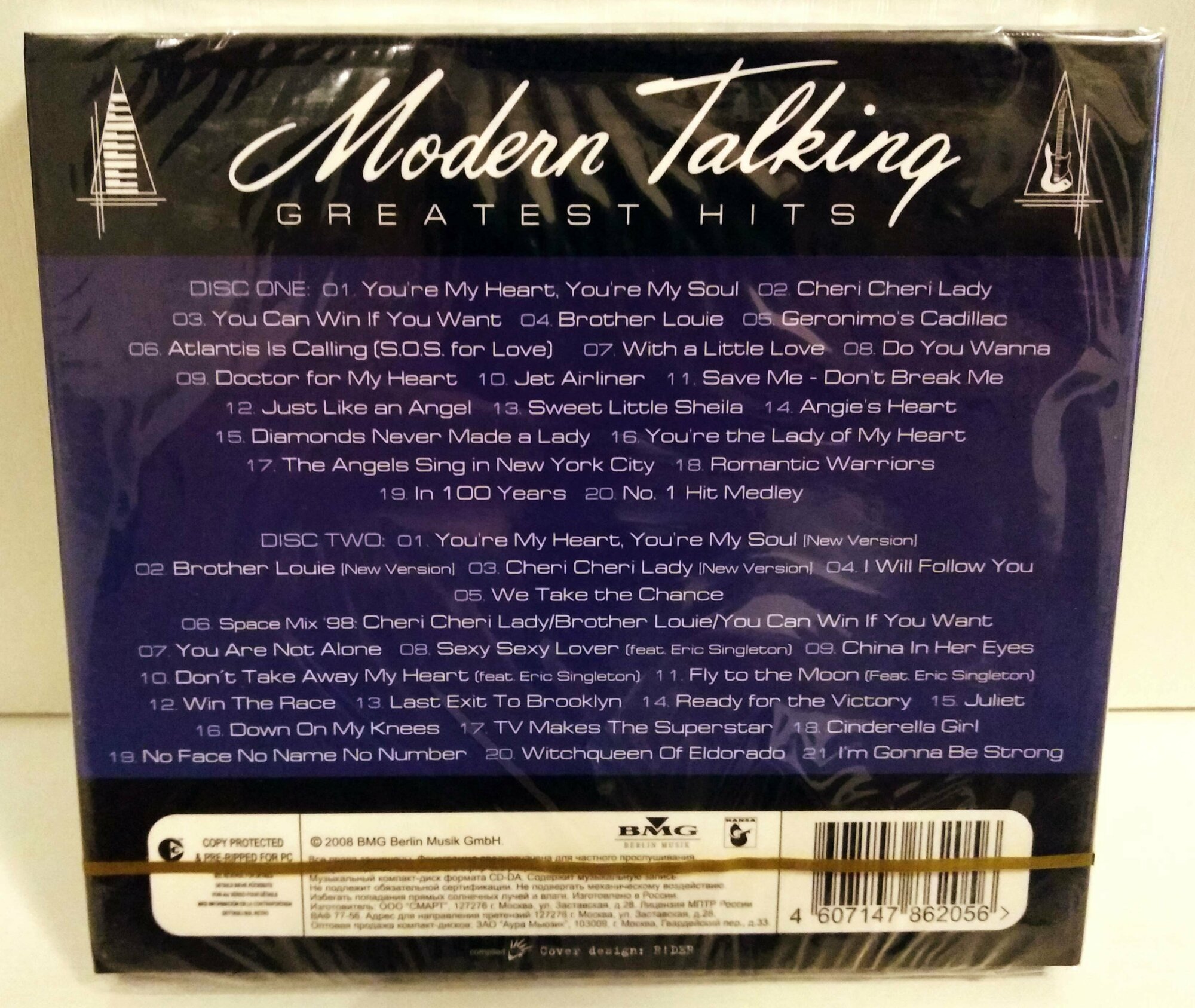Modern Talking "Greatest Hits" 2 CD — фото 1