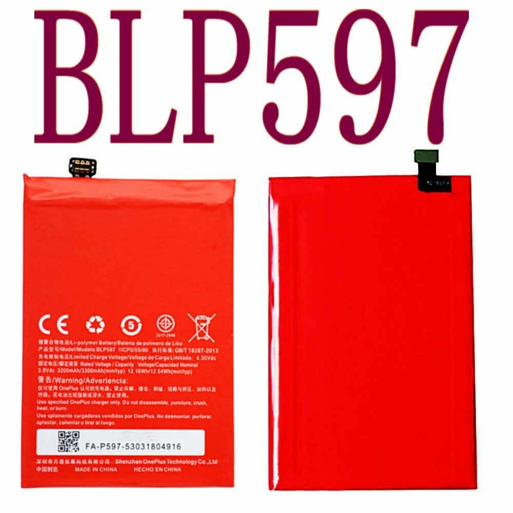 Аккумулятор BLP597 для OnePlus 2 3300 mAh Новый