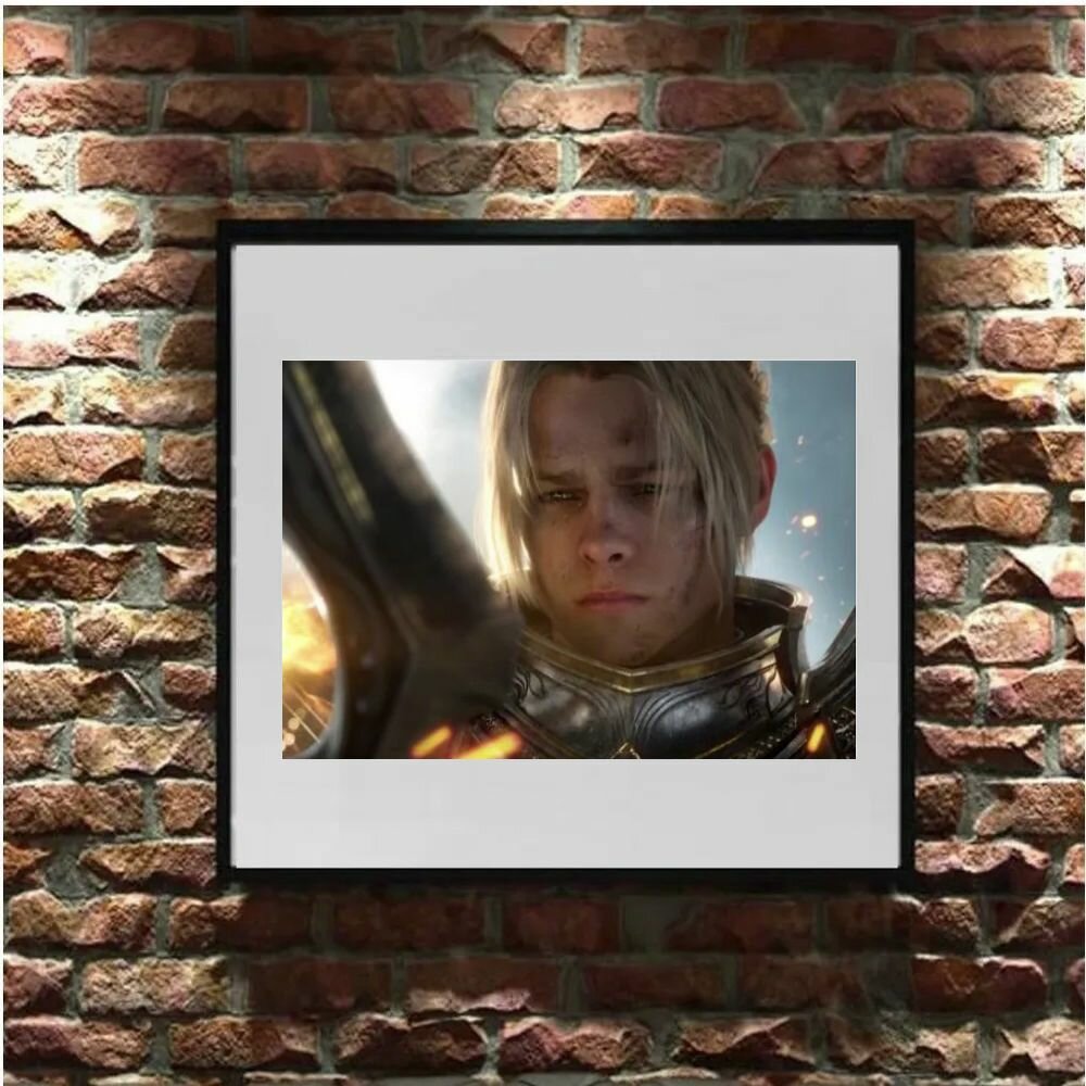 Постер "world of warcraft battle for azeroth" Cool Eshe из коллекции "Любимые герои", А4