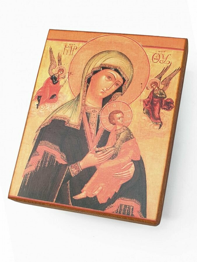 Икона Божия Матерь Страстная, под старину, 10х12 см