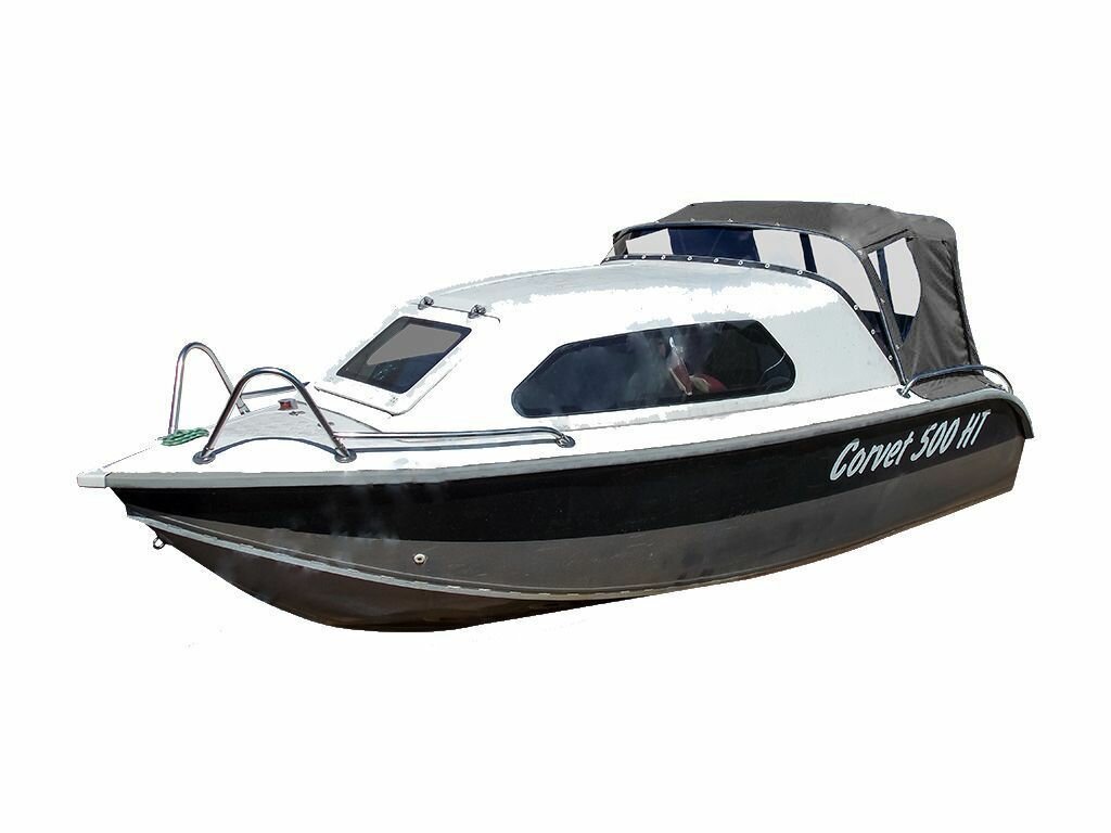 Корвет 500 HT. Стекло в рамке, тент, дуги, крепления. Комплект