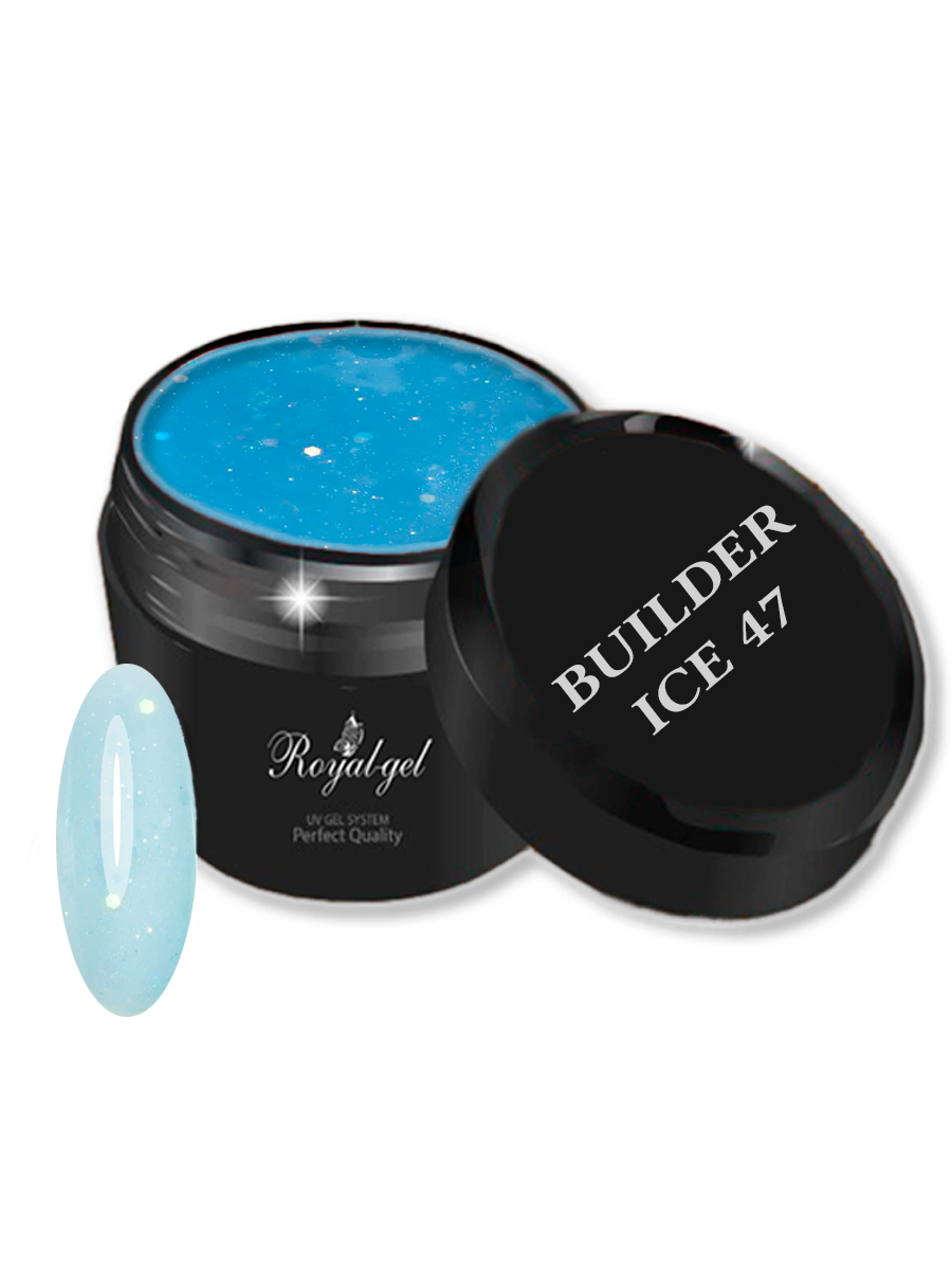 Гель для наращивания и укрепления ногтей цветной Royal-gel "BUILDER ICE COLOUR" 47 30 мл.