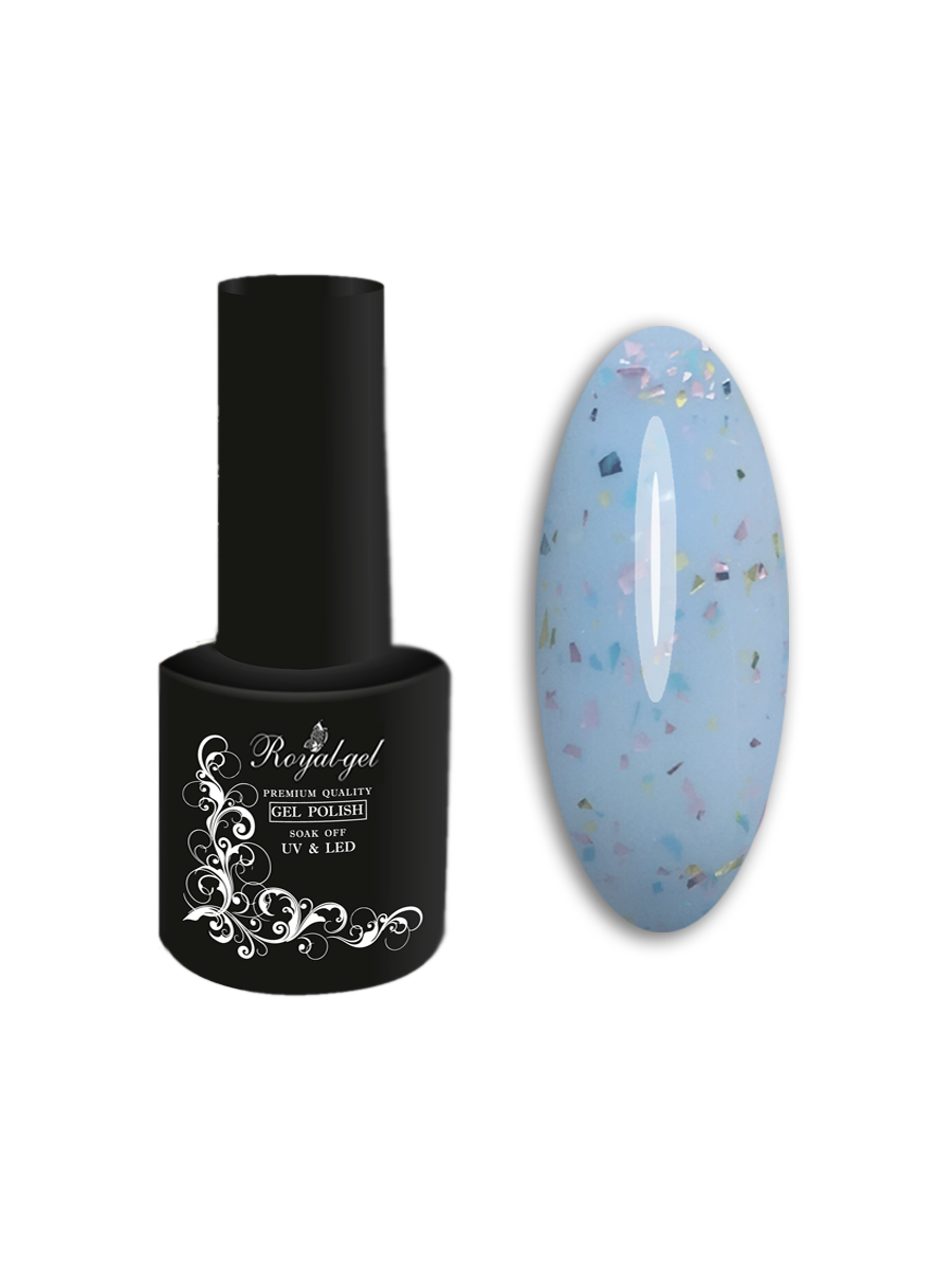 База Royal-gel камуфлирующая "Мультиколор Sequin" 5 мл. MSB08