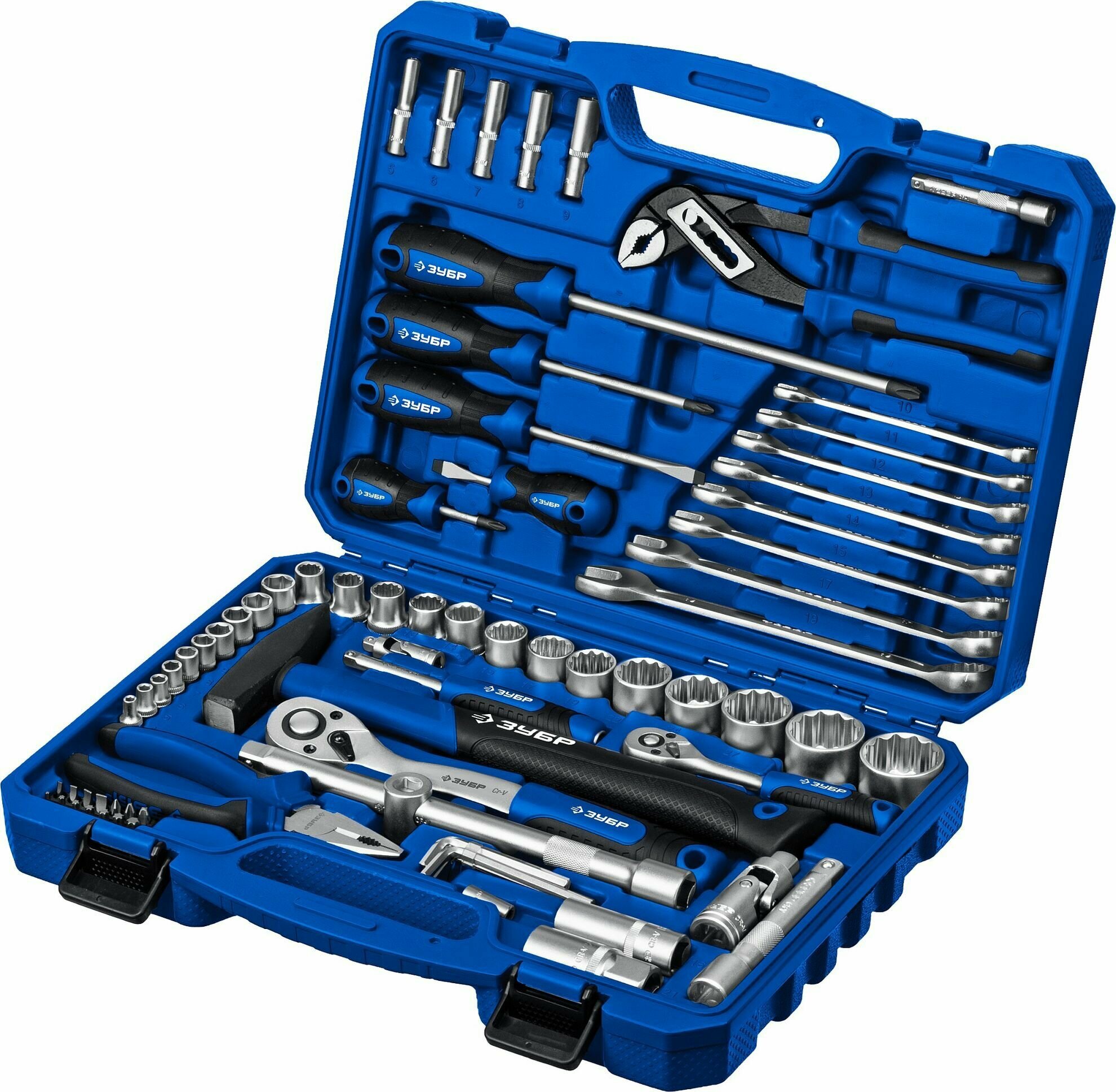 Универсальный набор инструмента 76 предметов Зубр 27670-H76