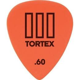 Медиатор Dunlop 462R.60 Tortex III, 0.6 мм, 1 шт.