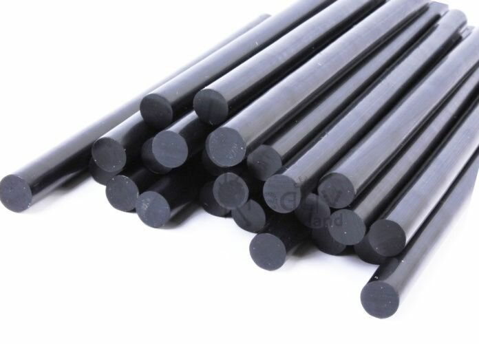 Стержни для клеевого пистолета цв. черный/ диам.11мм/ дл.29см/ уп.1 кг.