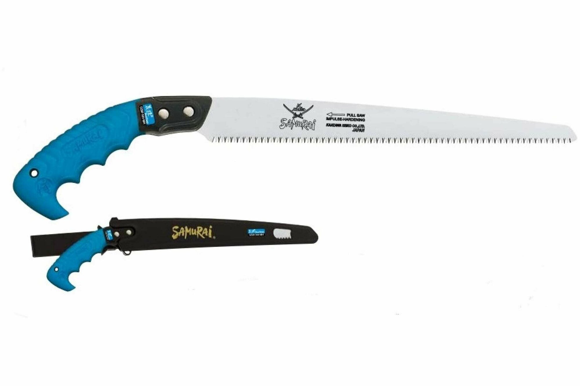 Пила с прямым полотном в чехле, с поясным креплением SAMURAI GSM-210-MH (япония)