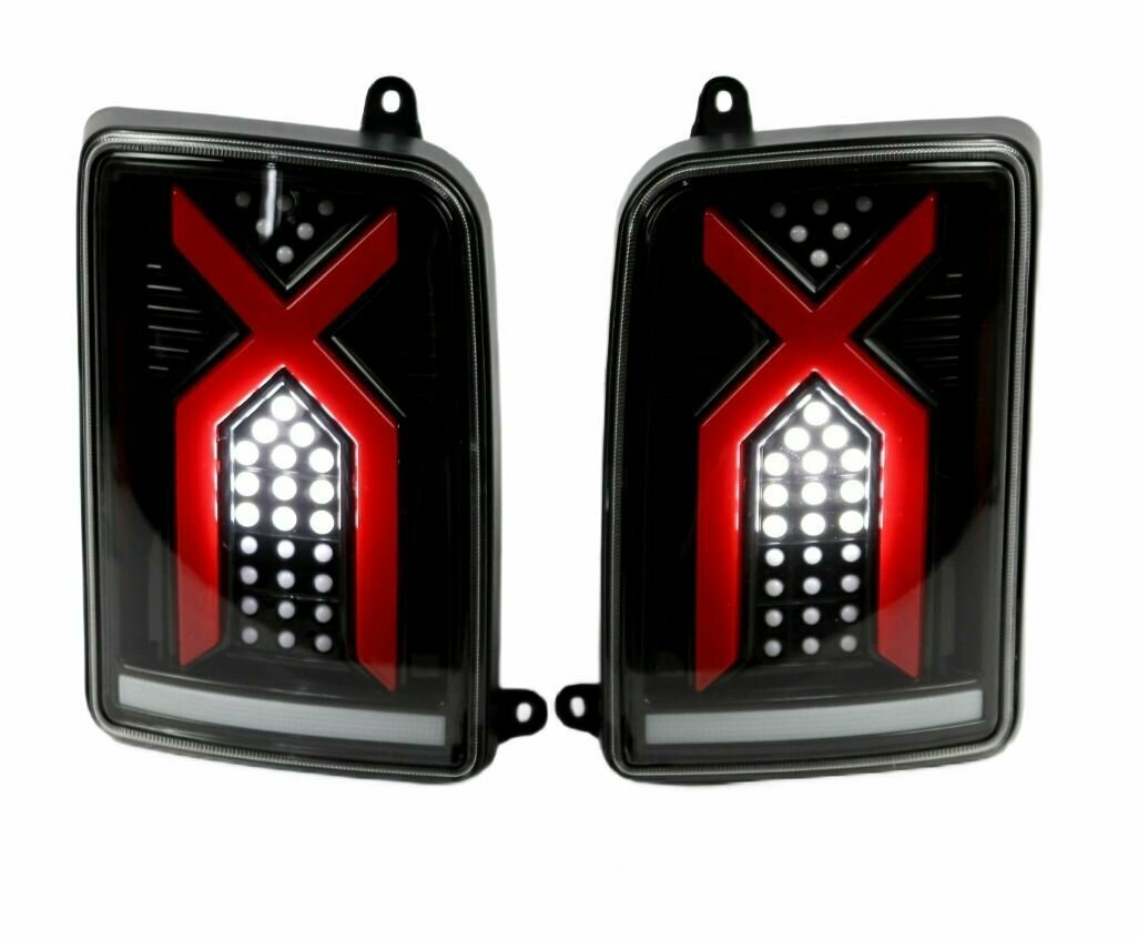 Задние фонари Нива Лада 4х4 NIVA ваз 2121 2шт. 12-24V тюнинг ИКС