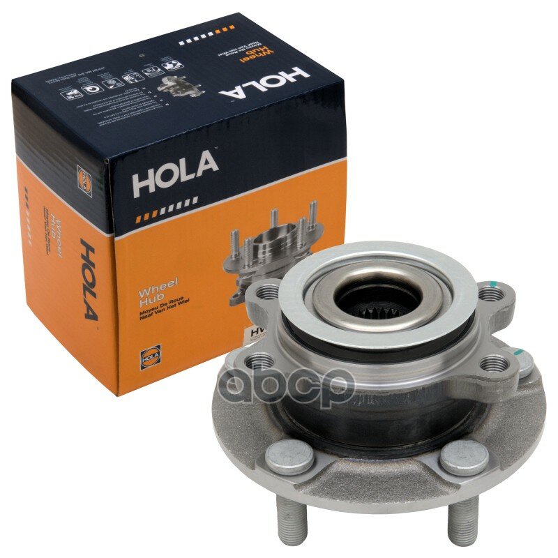 Ступица в сборе с датчиком ABS передняя NISSAN Juke (10-) Qashqai (07-) Tiida (14-) X -Trail HOLA арт. hw51-050