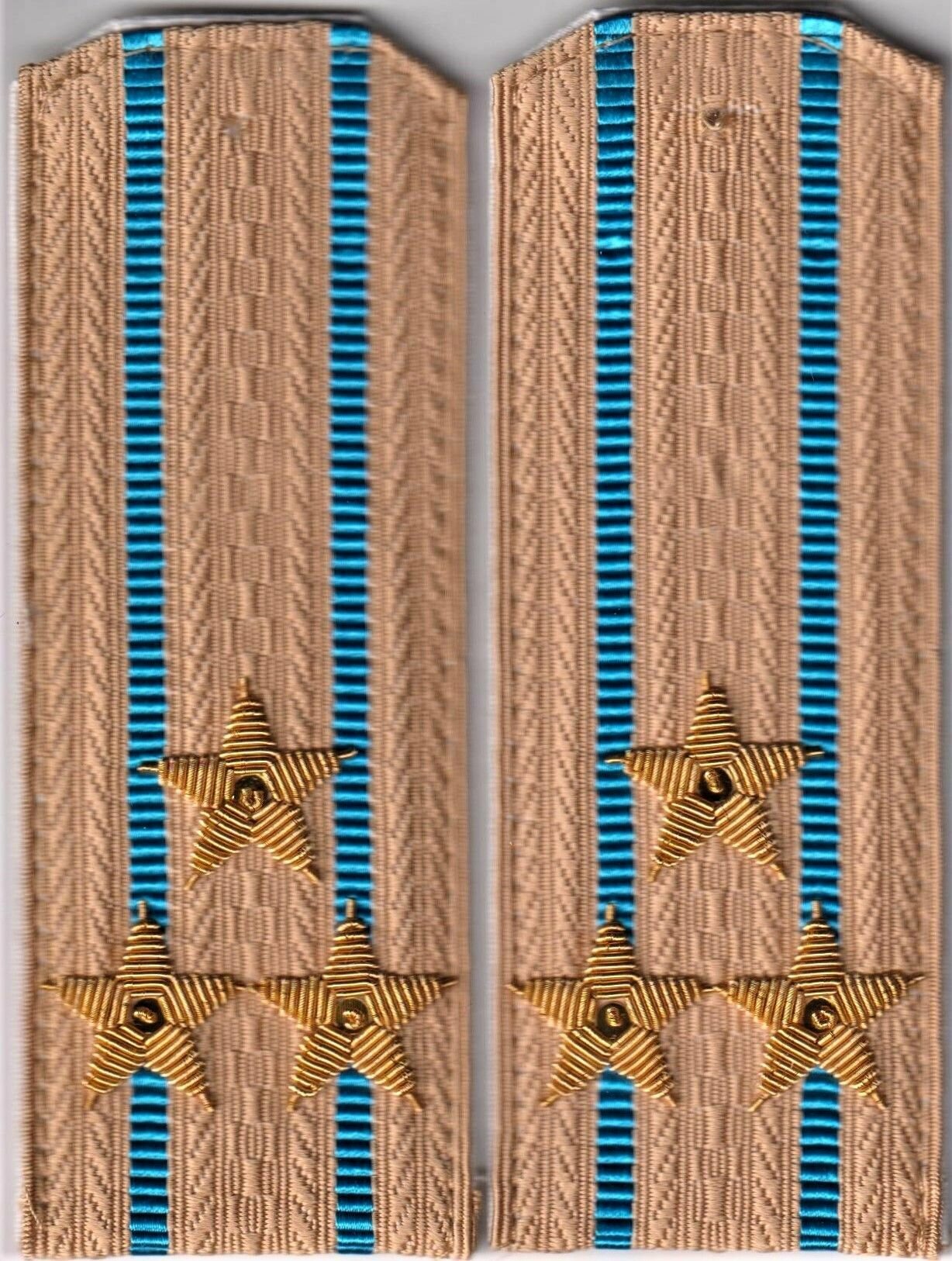 Погоны авиации ВМФ кремовые, полковник