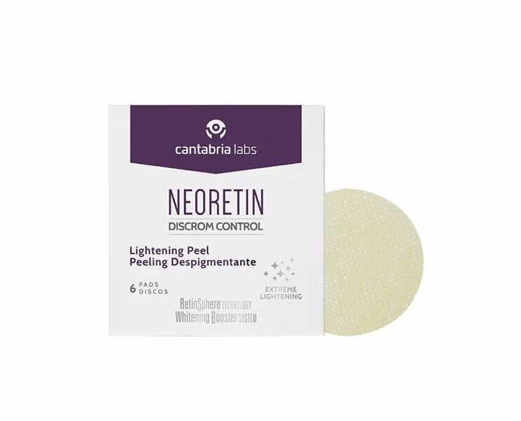 Neoretin Discrom Control Lightening Peel Cantabria Labs Oсветляющий пилинг, 6*1 мл.