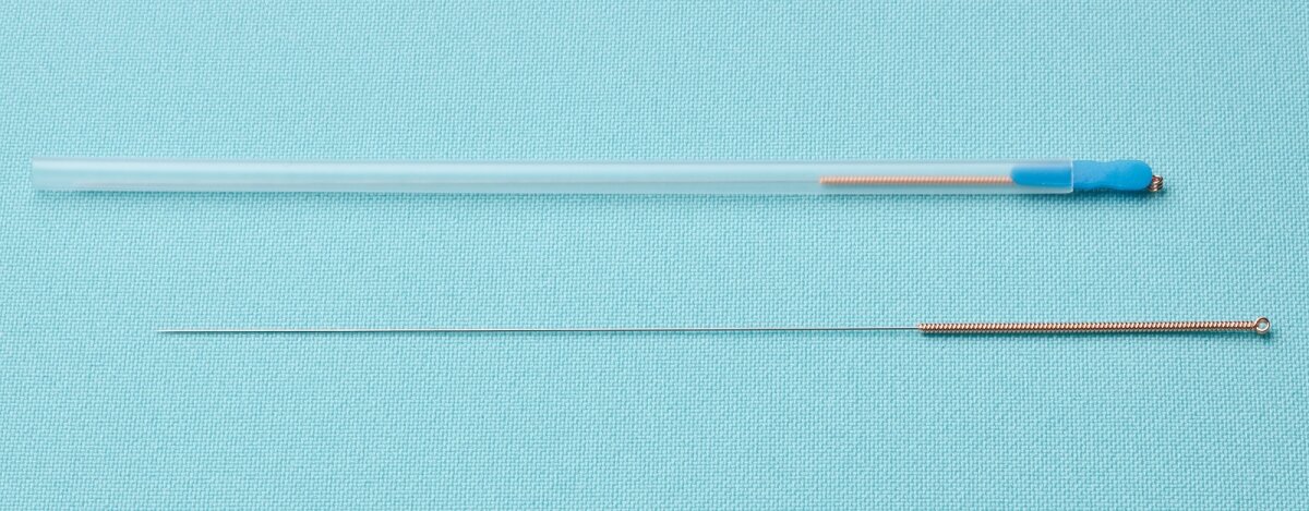 Акупунктурные стерильные иглы 0,3х75 мм с направителем 600 игл