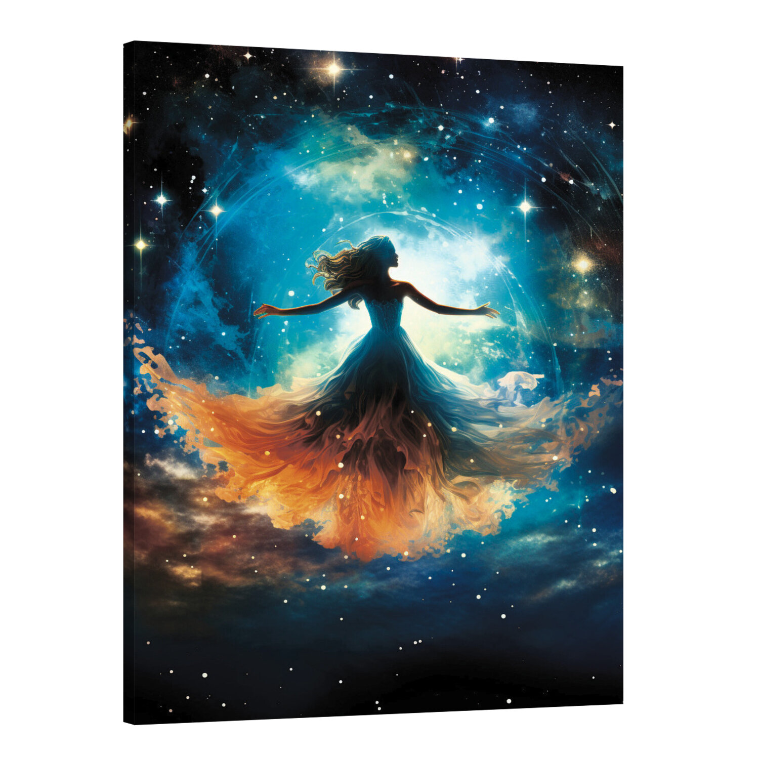 Интерьерная картина 50х70 "Звездный Танец"