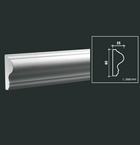 Молдинг из полиуретана Perfect AD 602 (60*25*2000мм)