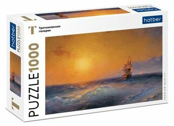 Пазлы 1000 дет. Айвазовский И. К. "У крымских берегов" (Третьяковская галерея) (Premium) 1000ПЗ2_2322