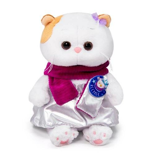 Мягкая Игрушка BudiBasa Кошечка Ли-Ли BABY в костюмчике Космос (20см) (в подарочной коробке) LB-082,