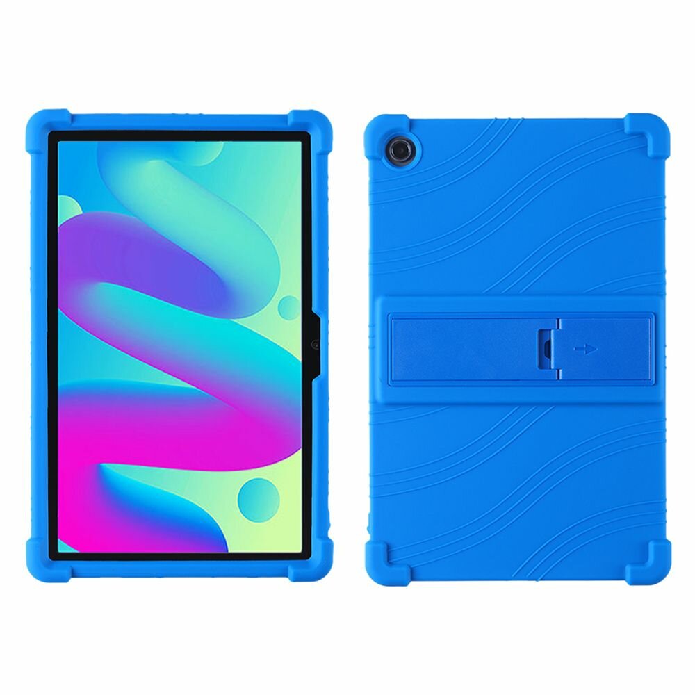 Чехол-бампер-накладка-задняя панель MyPads для планшета TCL Tab 10L 8491, силиконовый с усиленными защитными углами
