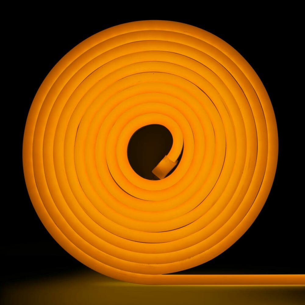 Неоновая светодиодная лента MAKSILED ML-NF-24V-0816-Golden Yellow
